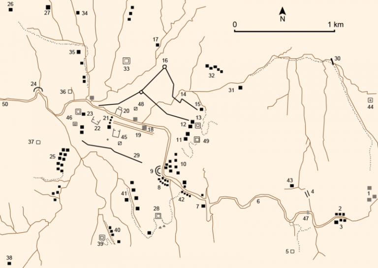 Mapa de Petra | 21 Wonders